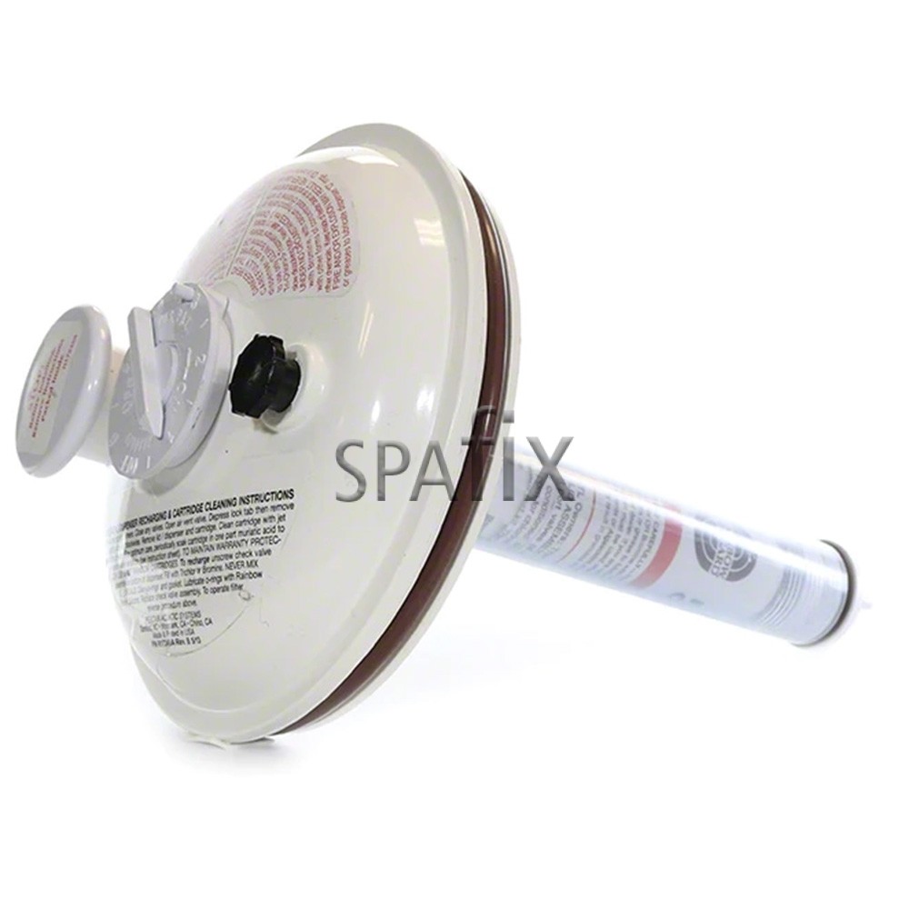 Pentair Rainbow filterlåg med dispenser Hydropool - SpaFix